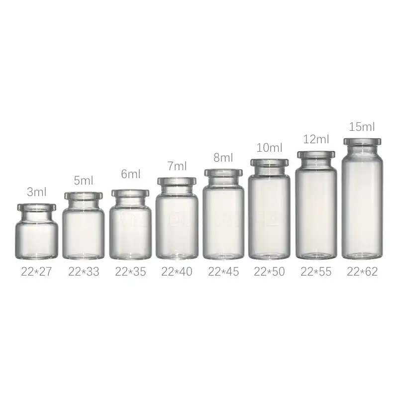 Wholesale 3ml-15ml Amber Clear Glass Freeze-Dried Powder Vial Sample ...