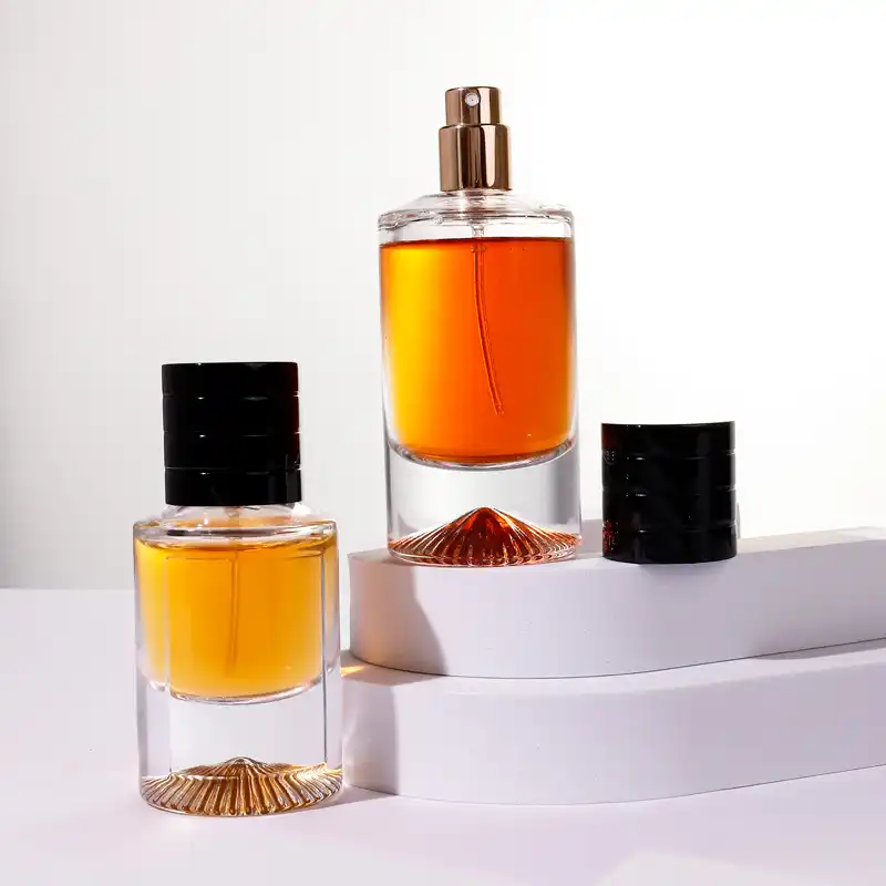 Wholesale 30ml 50ml Thick Bottom Volcano Shape Clear Glass Perfume ...