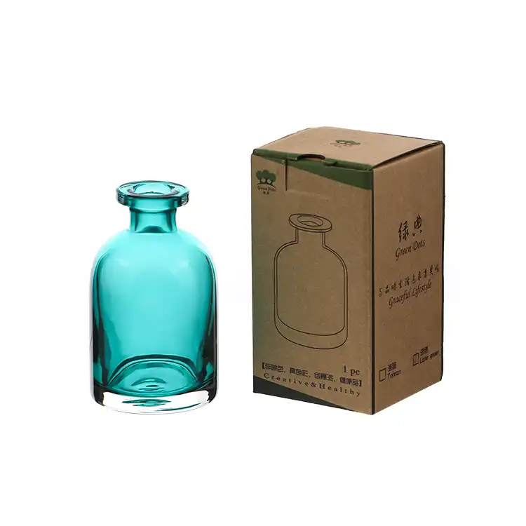 Wholesale Custom 120ml Azure Color Reed Diffuser Glass Bottles with ...