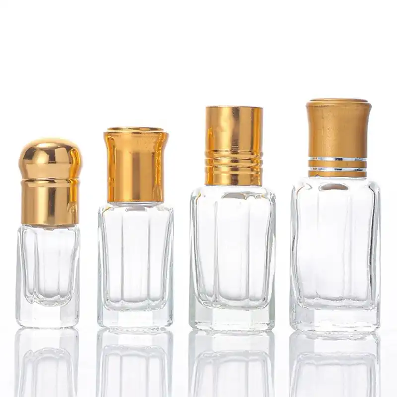 Wholesale 3ml 6ml 9ml 12ml Octagonal Fancy Attar Perfume Oil Bottles ...